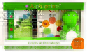 Alphaprints colours and Dinosaur | Baker & Taylor