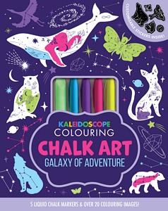 Colouring Kit Chalk Art – Galaxy of Adventure | Baker & Taylor