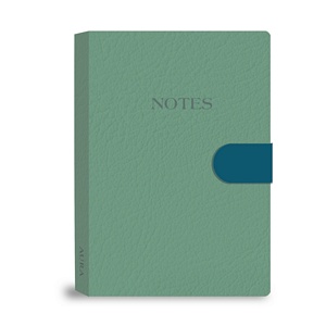 Sage Green with Teal Clasp Notebook | Baker & Taylor