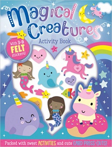 Felt Stickers: Magical Creatures Activity Book | Baker & Taylor
