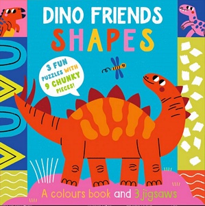 Puzzle Play Dino Friends – Shapes | Baker & Taylor