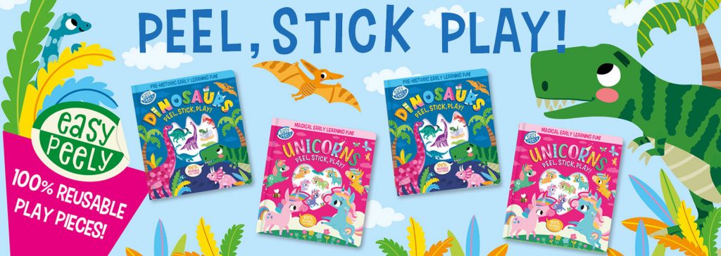 Easy Peely Fun with unicorns and dinosaurs | Baker & Taylor