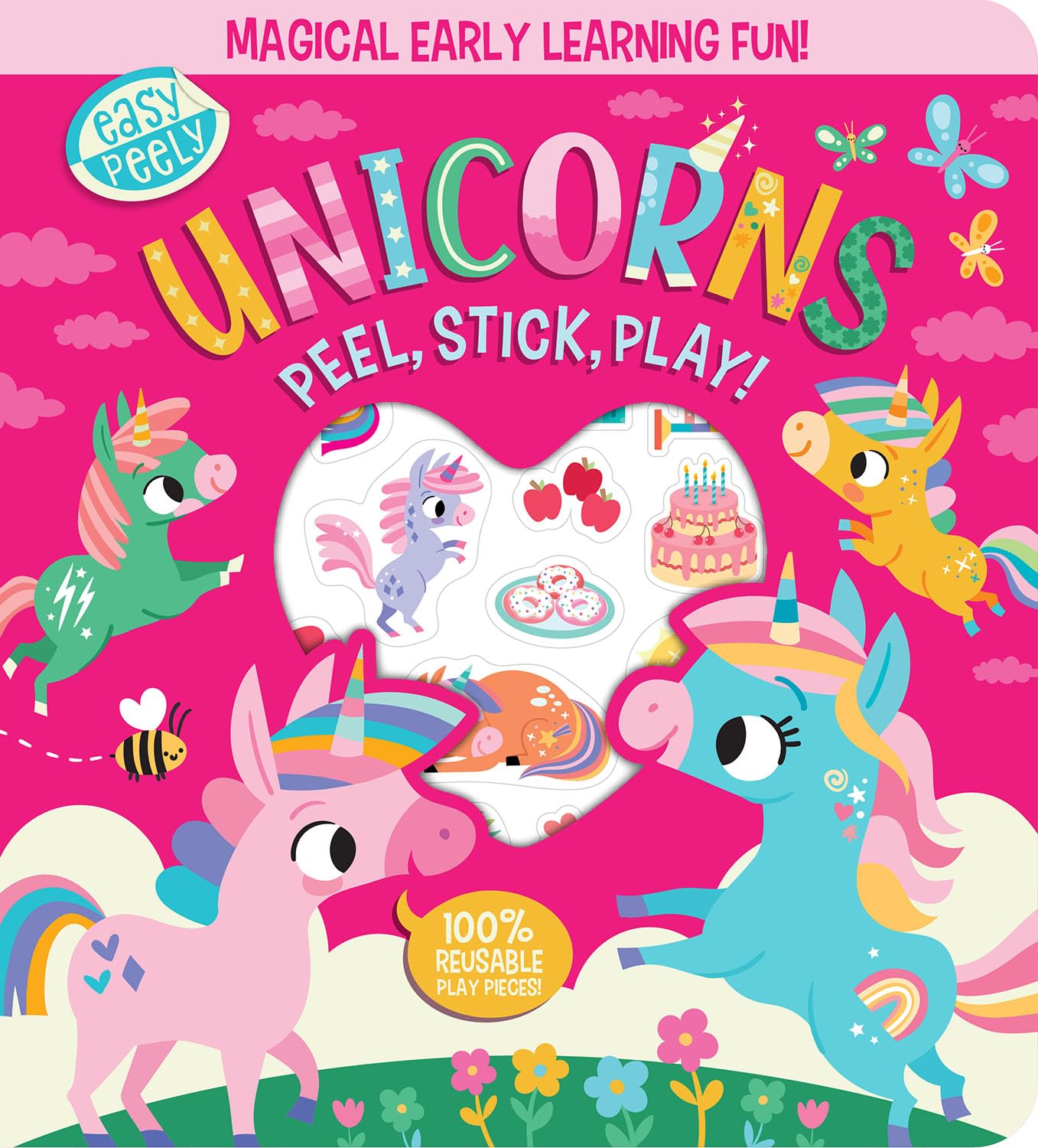 Easy Peely Fun with unicorns and dinosaurs | Baker & Taylor