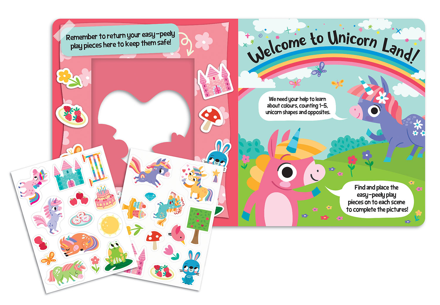 Easy Peely Fun with unicorns and dinosaurs | Baker & Taylor