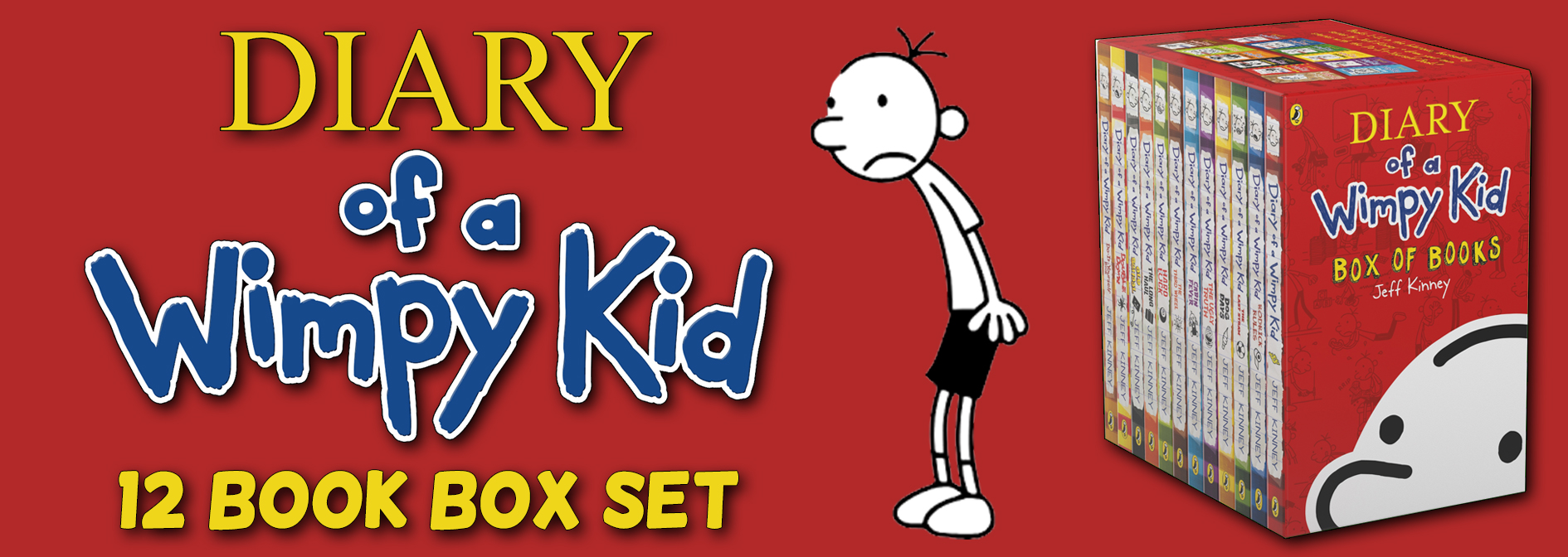 Diary of a Wimpy Kid 12 Book Box Set | Baker & Taylor