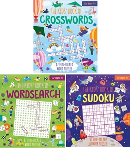 Kids Puzzle x 3 Book SW | Baker & Taylor