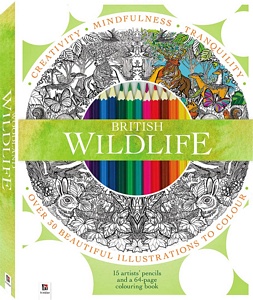 British Wildlife Colouring Kit | Baker & Taylor