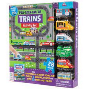 Pull Back and Go Trains | Baker & Taylor