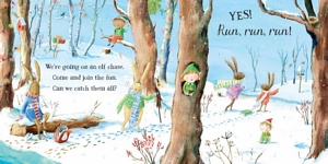 We’re Going on an Elf Chase: Board Book | Baker & Taylor