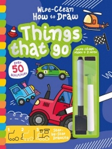 Wipe Clean How to draw things that go | Baker & Taylor