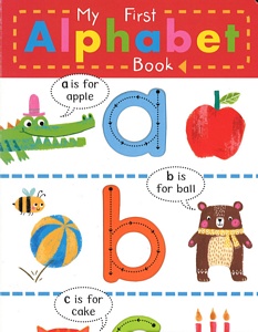 My First Alphabet Book Finger Trace | Baker & Taylor